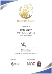 Dormitory – UTOC Engineering Pte Ltd