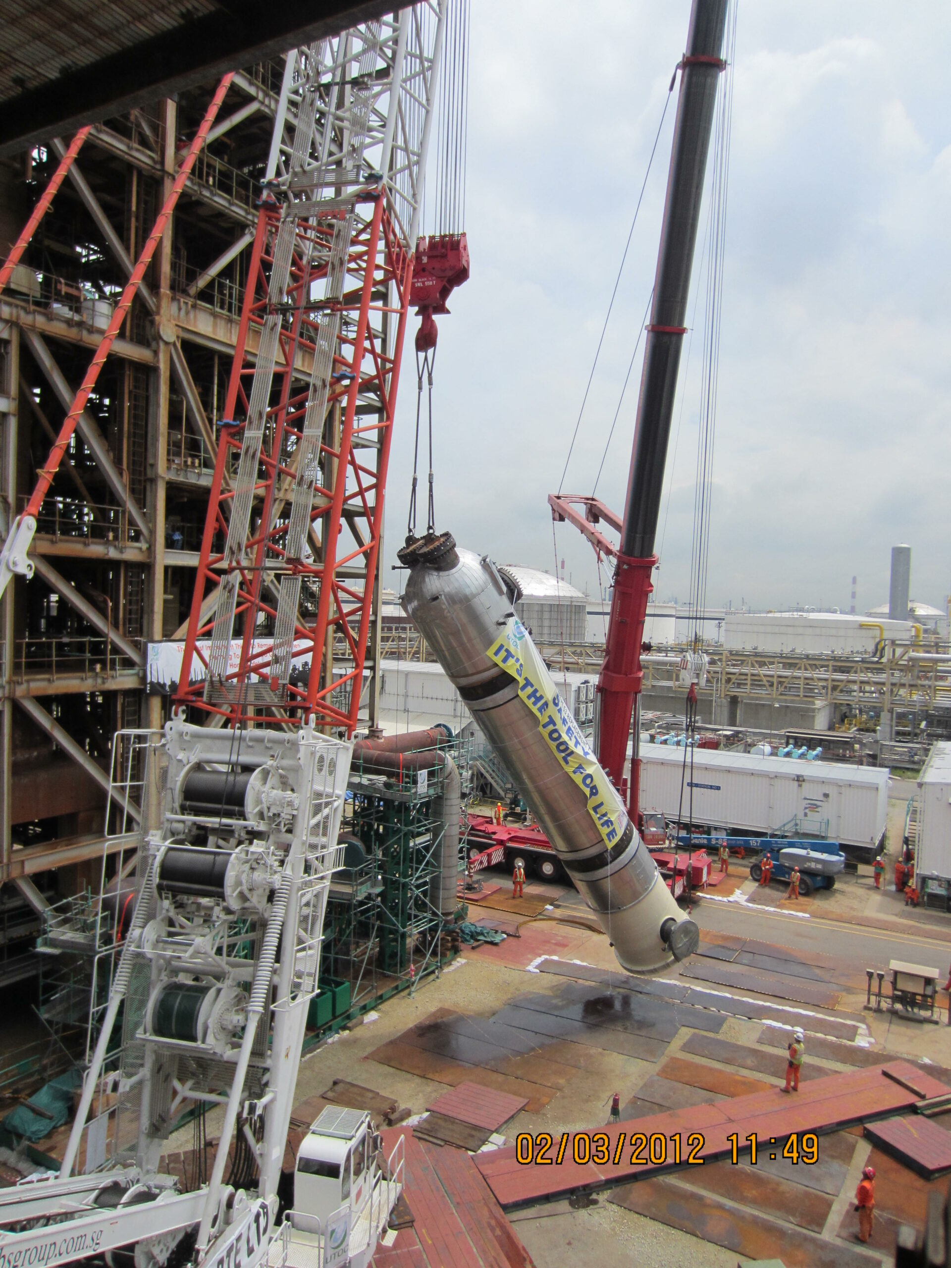 Transportation & Installation – UTOC Engineering Pte Ltd